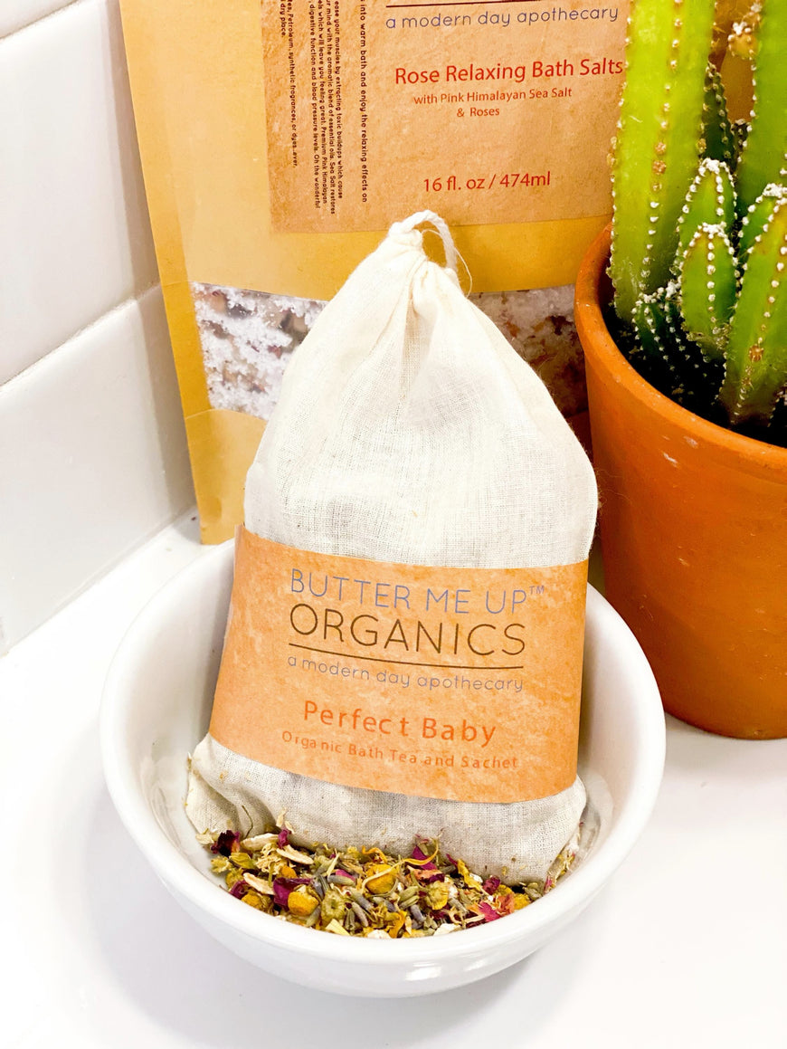 Perfect Baby Organic Bath Tea / Sachet — Butter Me Up Organics