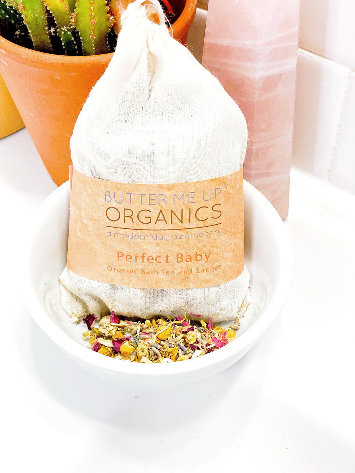 Perfect Baby Organic Bath Tea / Sachet — Butter Me Up Organics