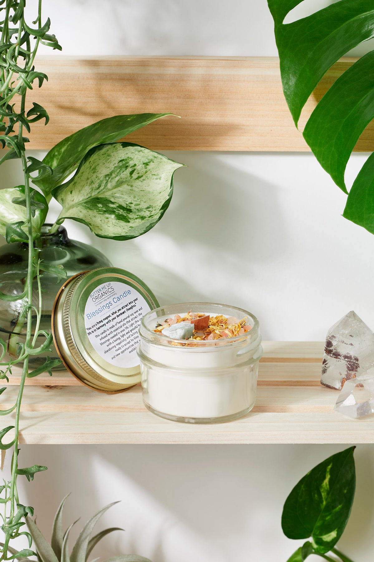 Blessings Candle / Intention Candle / Good Luck / Soy Handpoured Candl ...