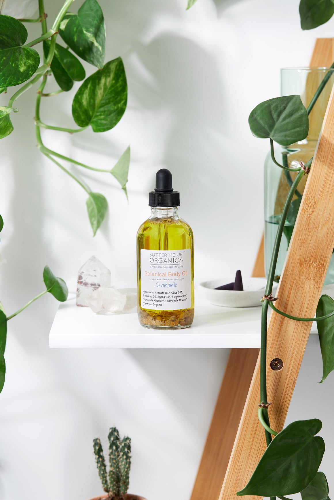Botanical Body Oil -BOTANICAL COLLECTION - Organic Body Lotion Moistur ...