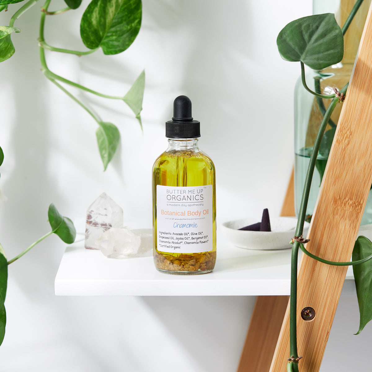 Botanical Body Oil -BOTANICAL COLLECTION - Organic Body Lotion Moistur ...