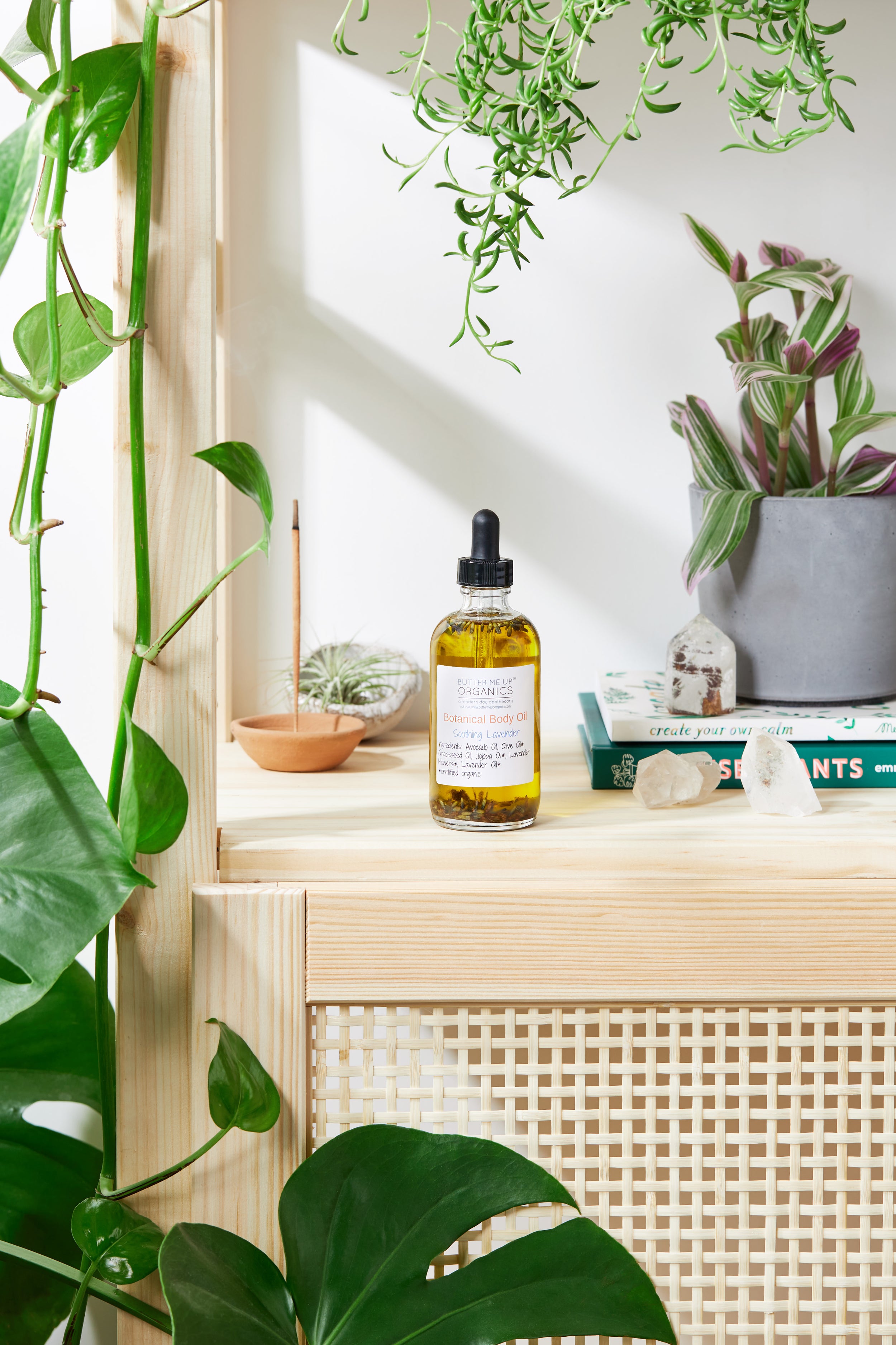 Botanical Body Oil -BOTANICAL COLLECTION - Organic Body Lotion Moistur ...