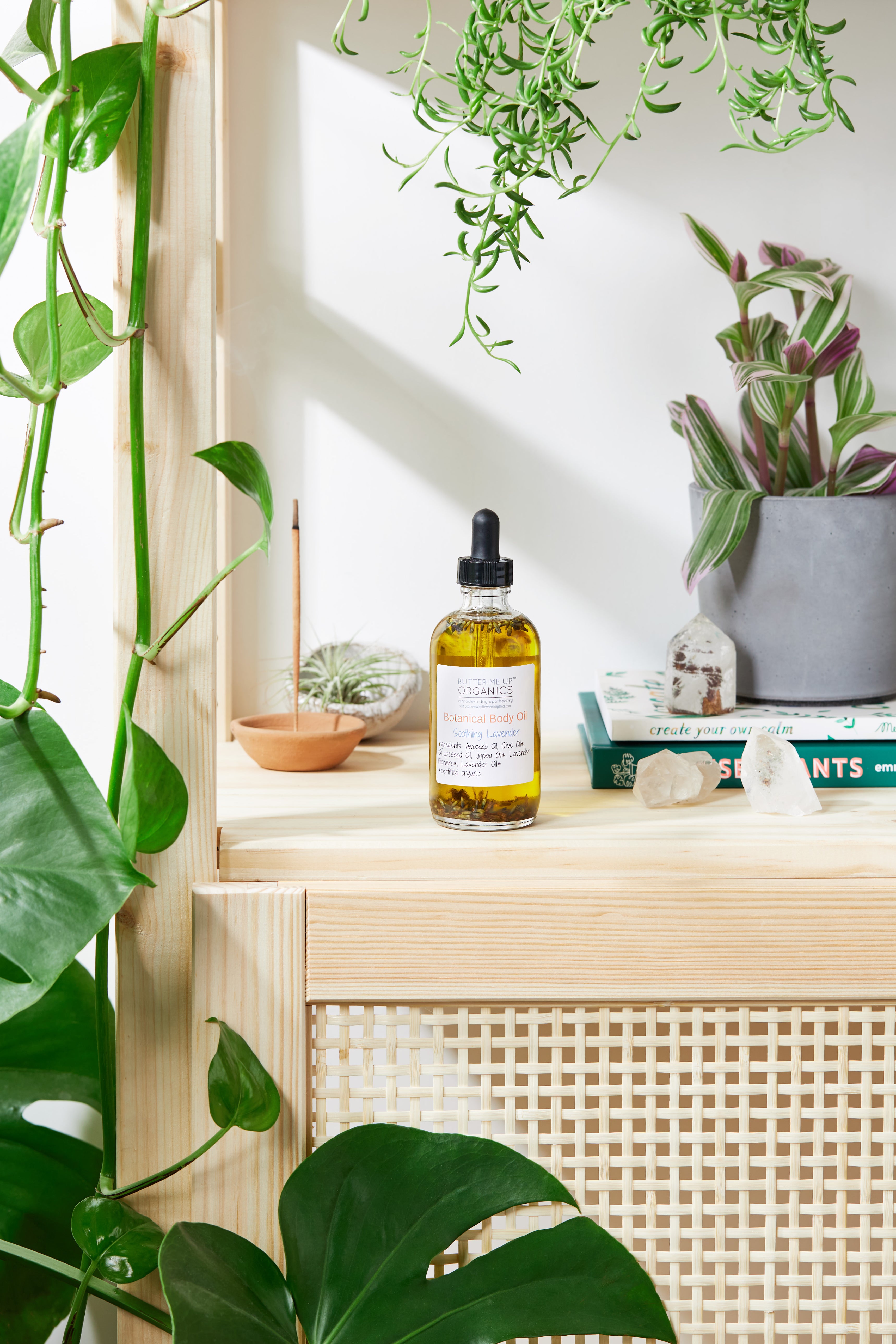 Botanical Body Oil -BOTANICAL COLLECTION - Organic Body Lotion Moistur ...