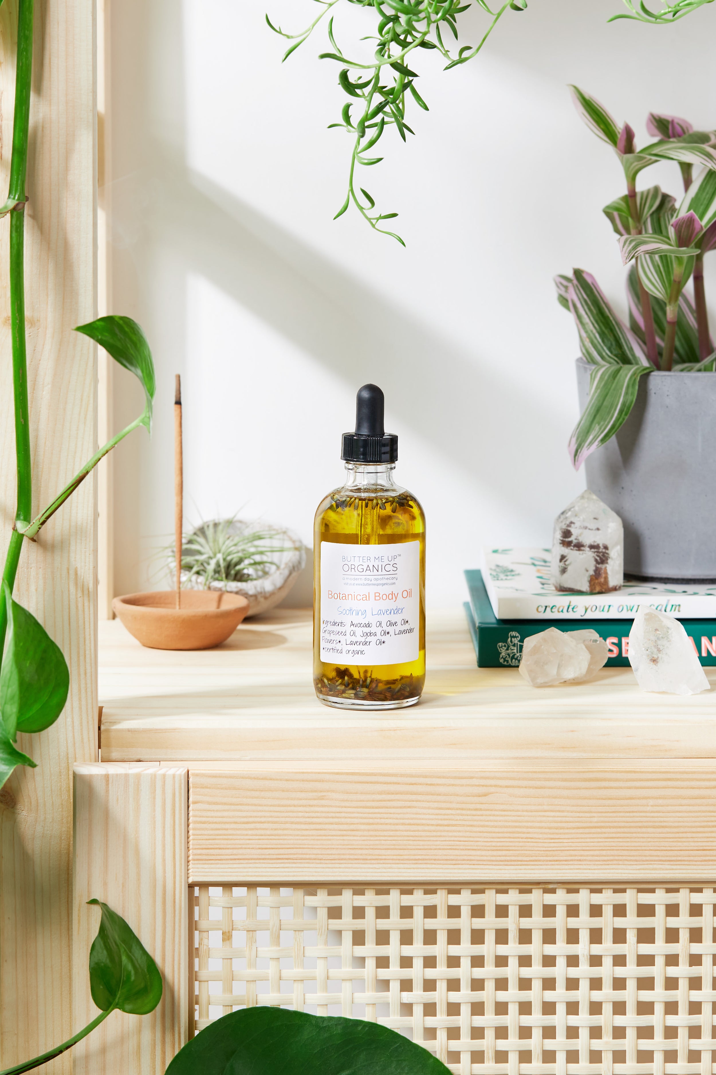 Botanical Body Oil -BOTANICAL COLLECTION - Organic Body Lotion Moistur ...