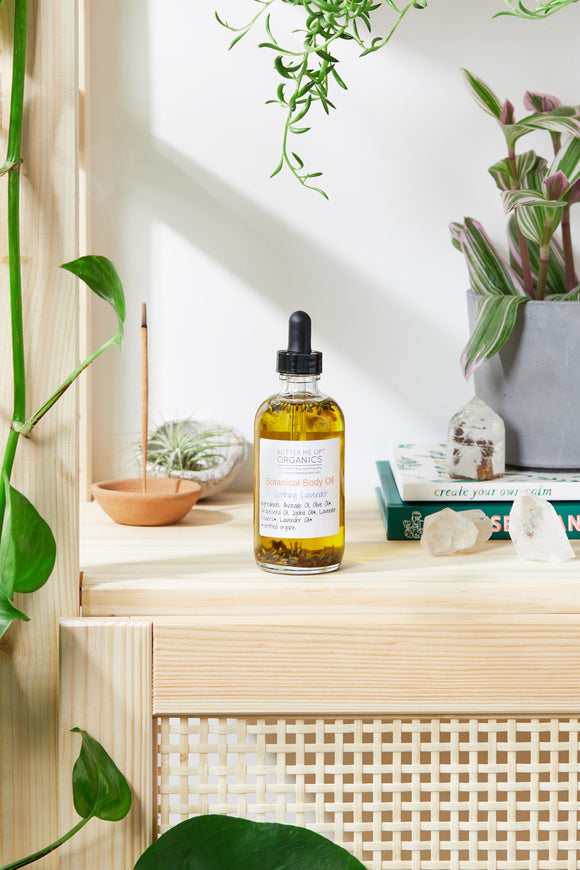 Botanical Body Oil -BOTANICAL COLLECTION - Organic Body Lotion Moistur ...