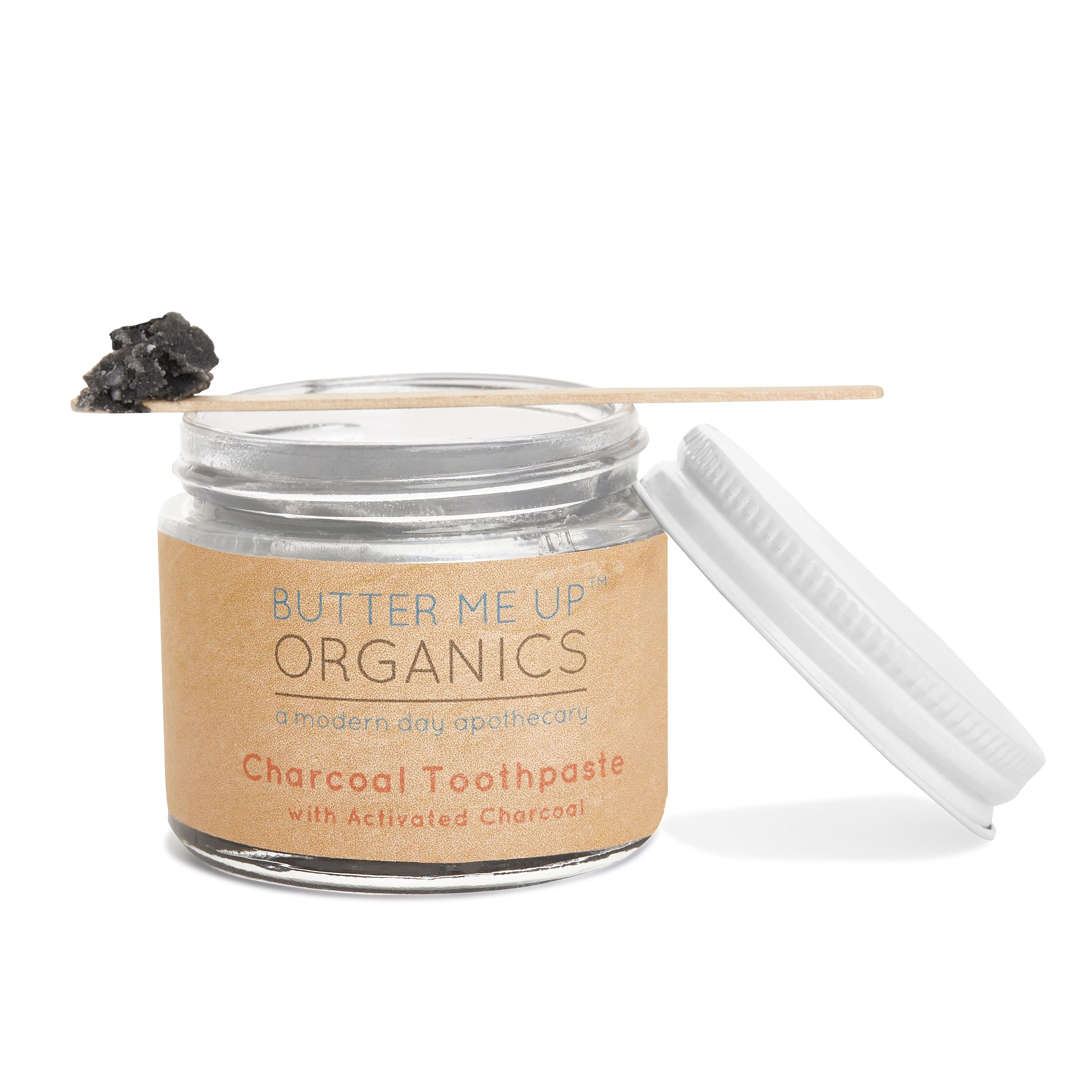Organic Activated Charcoal Toothpaste / Whitening Toothpaste / Organic ...
