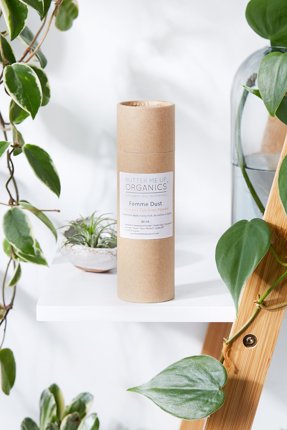 Femme Dust / Organic Talc Free Powder / No Chaffing / Freshening Powde ...