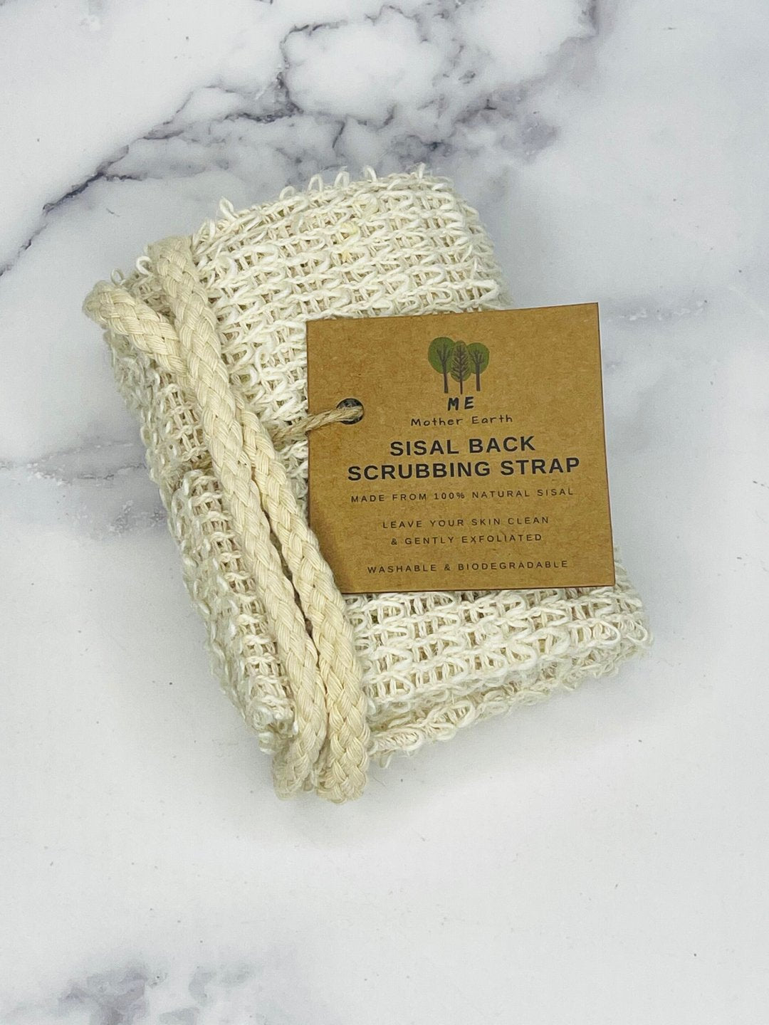 Sisal Back Scrubbing Strap — Butter Me Up Organics