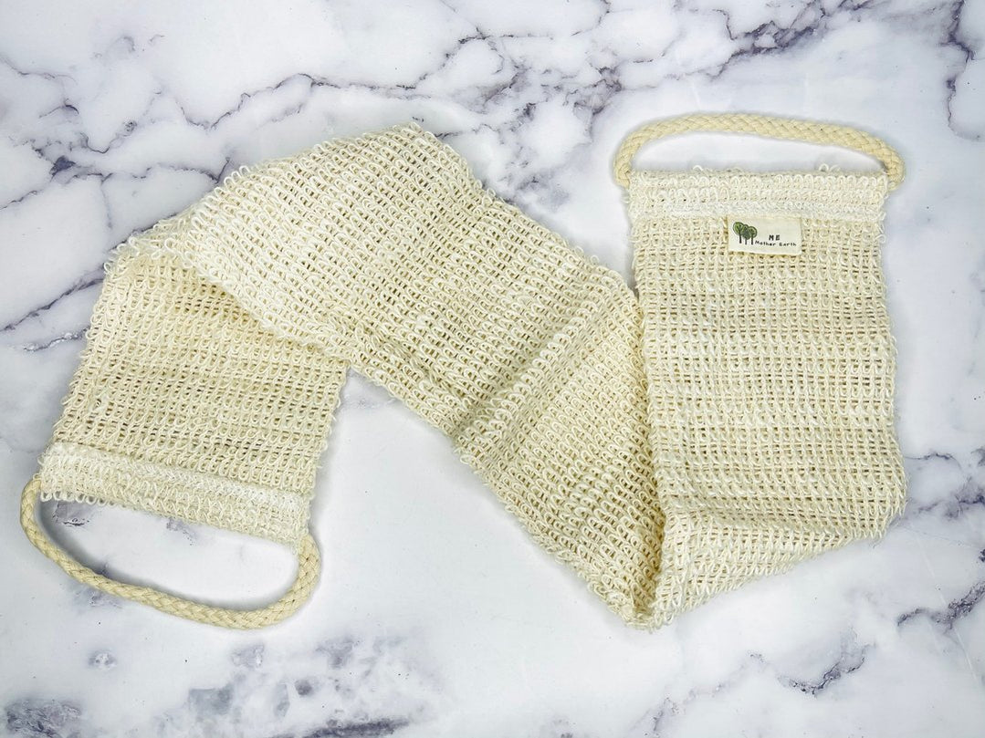 Sisal Back Scrubbing Strap — Butter Me Up Organics