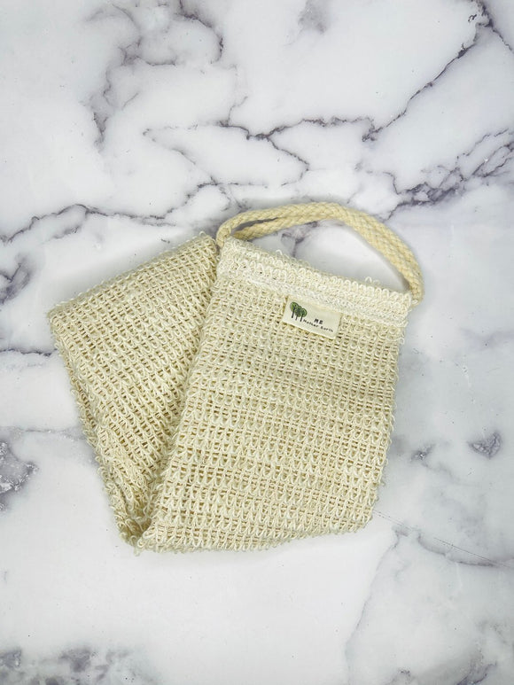 Sisal Back Scrubbing Strap — Butter Me Up Organics