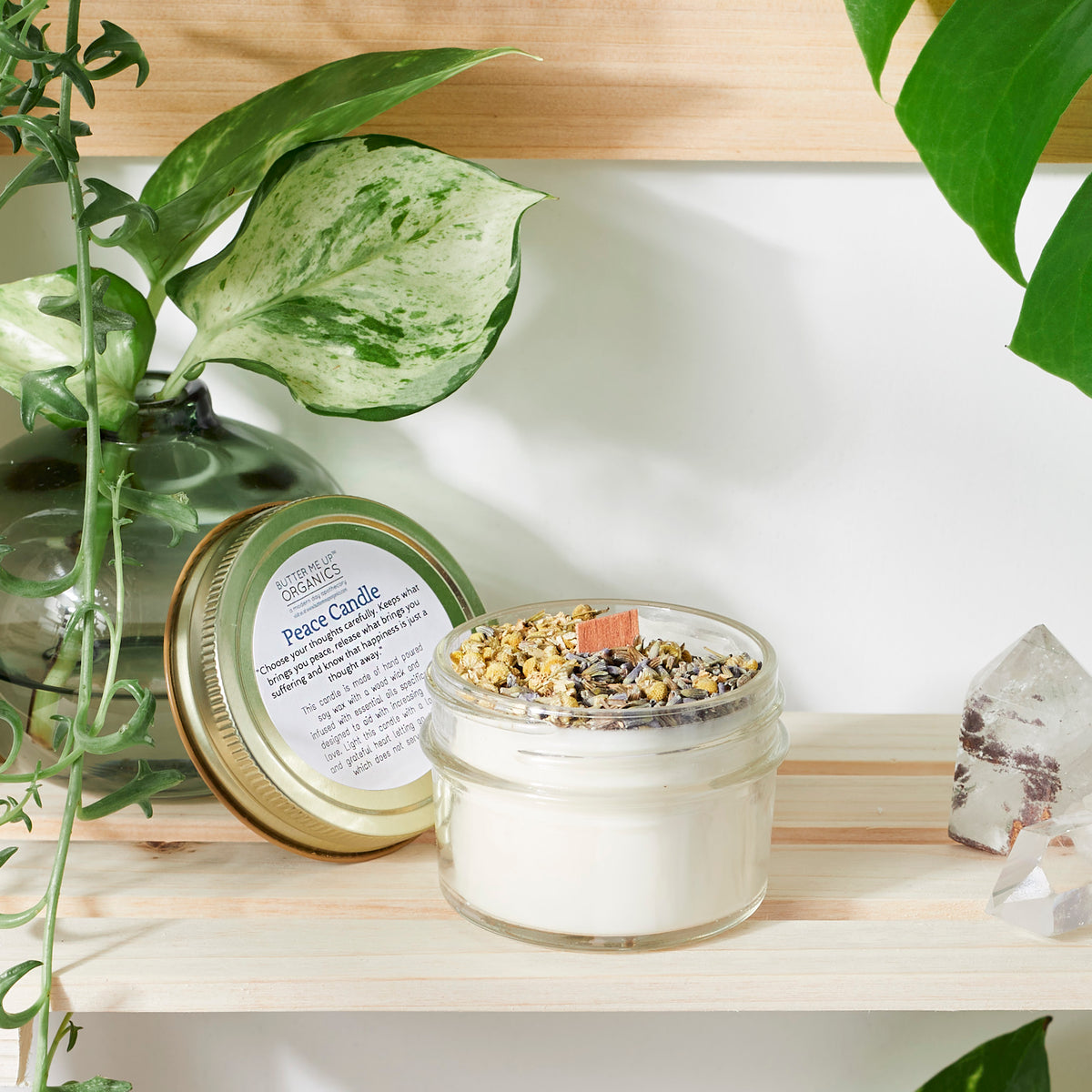 Peace Candle / Serenity Candle / Intention Candle / Ritual Candle / Cr ...