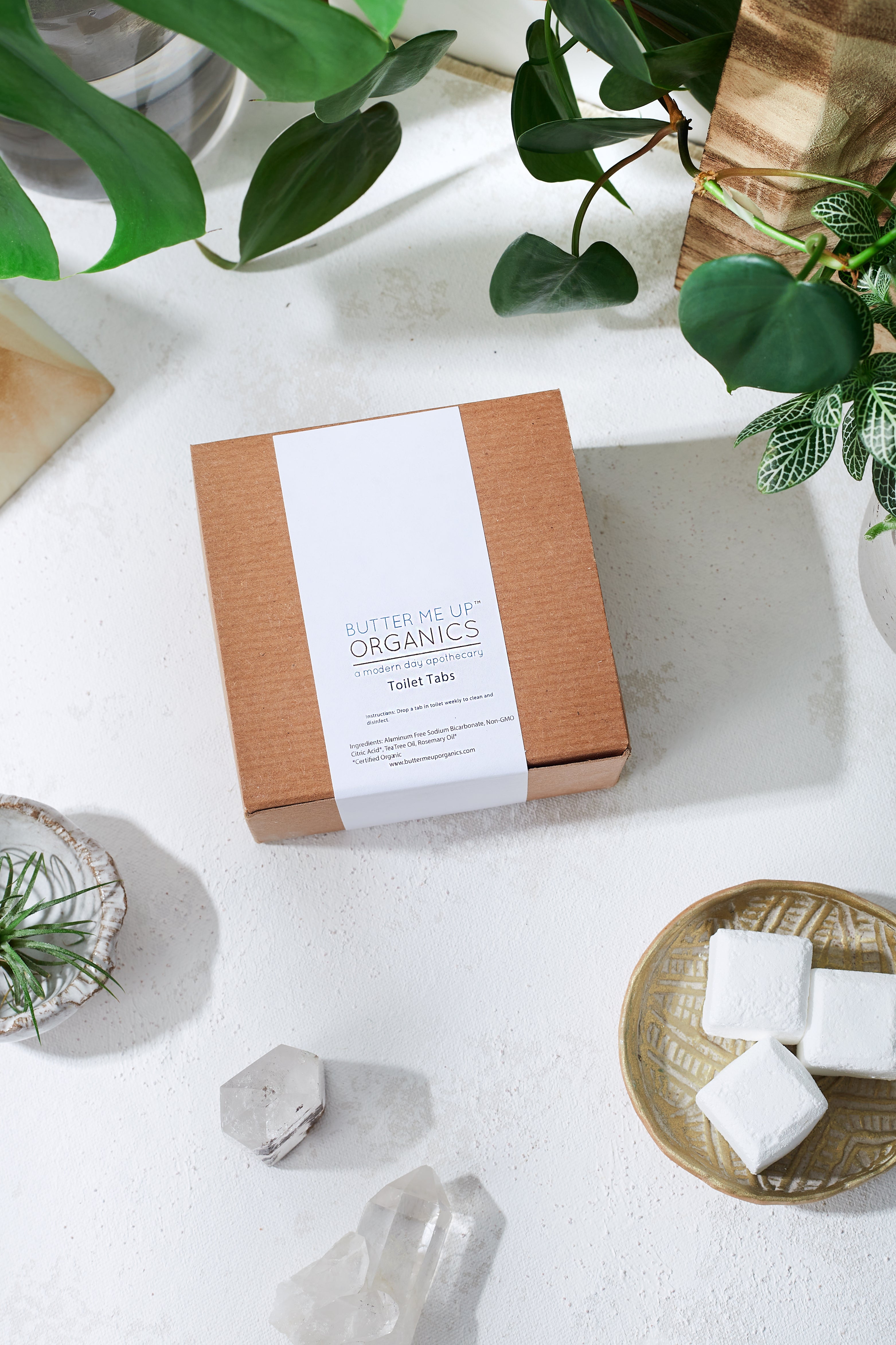 Organic Toilet Tabs / Antibacterial / Toilet Cleaning — Butter Me Up ...