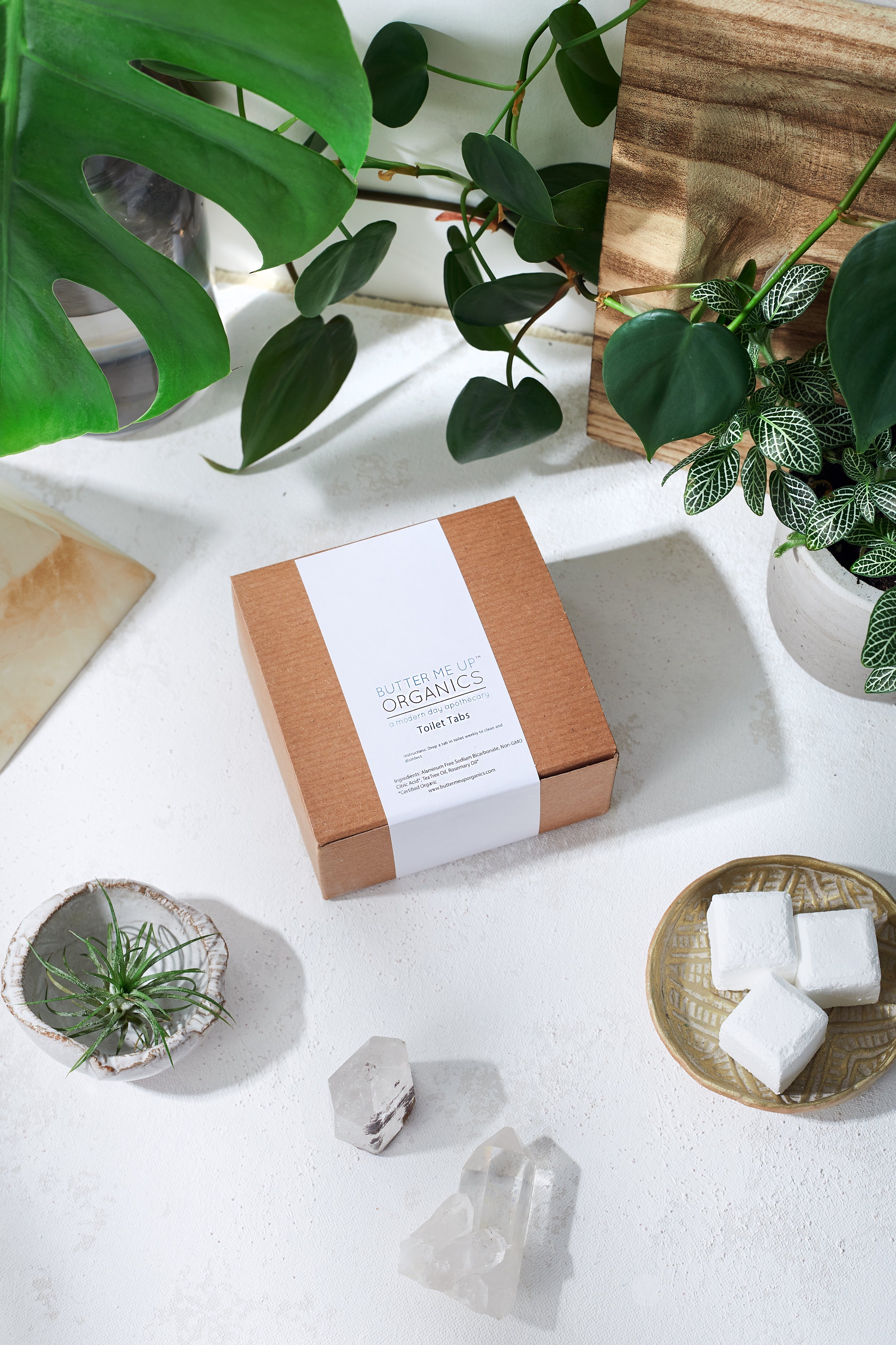 Organic Toilet Tabs / Antibacterial / Toilet Cleaning — Butter Me Up ...