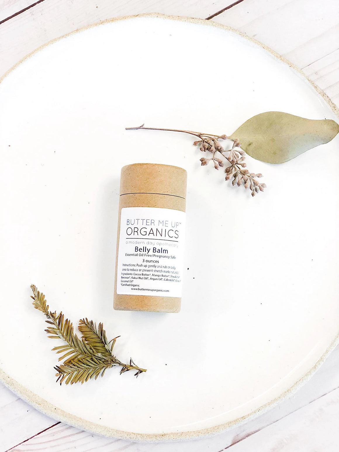 Belly Balm / Organic Pregnancy Balm / Strech Mark Balm — Butter Me Up ...