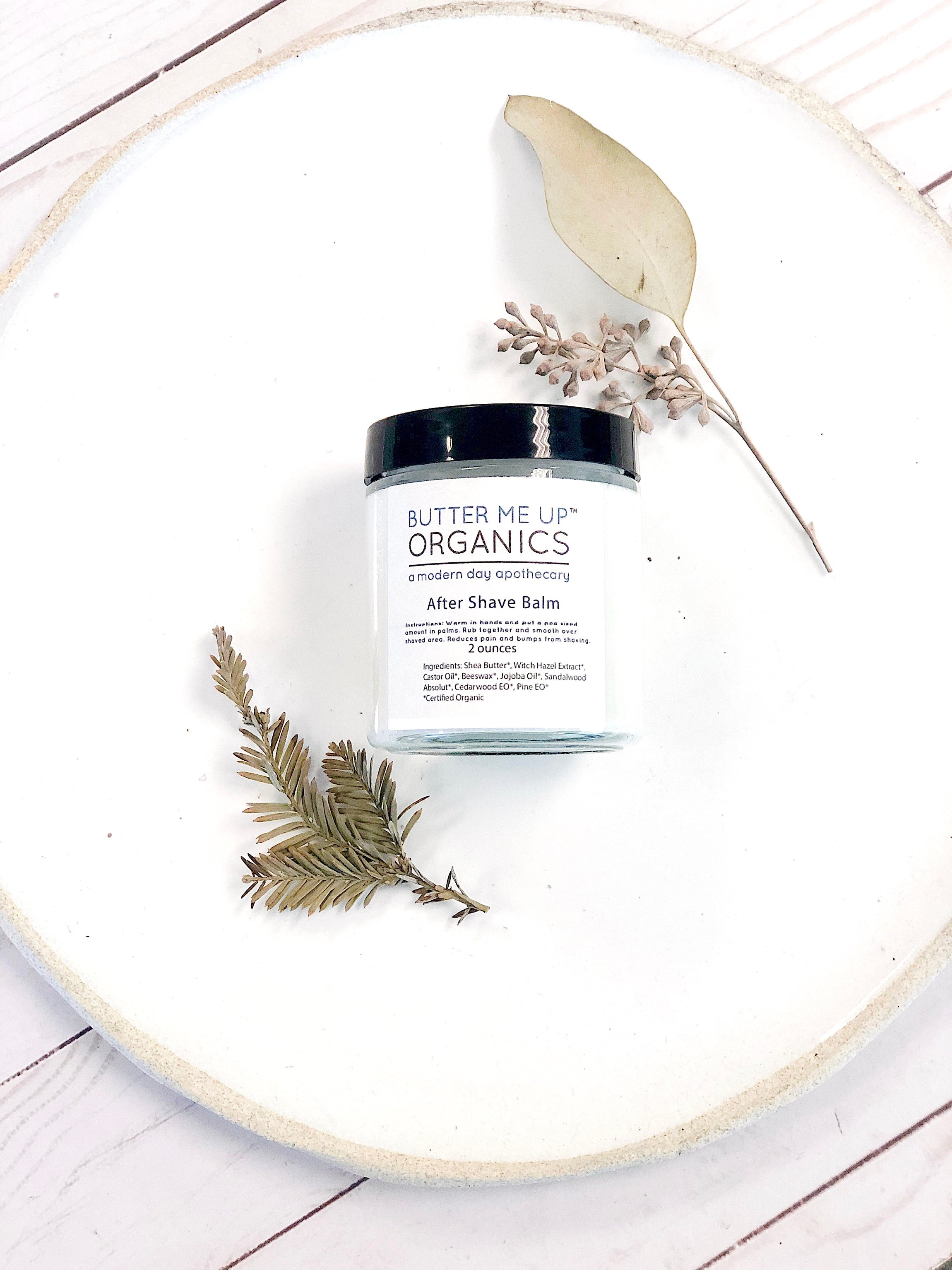 Organic After Shave Balm / Organic After Shave / Moisturizing After Sh ...