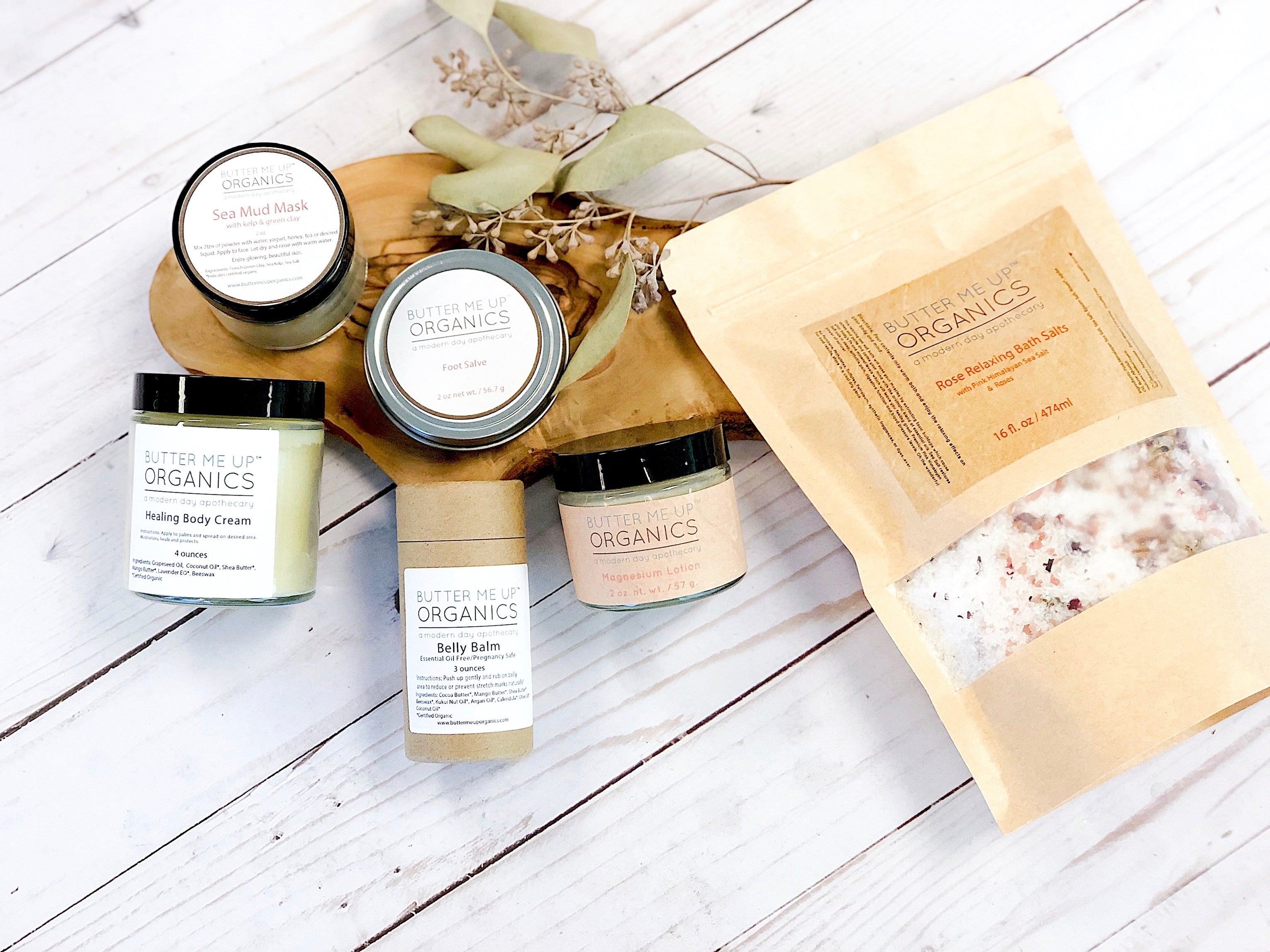 Expectant Mother Comfort Kit / Pregnancy Gift Set — Butter Me Up Organics