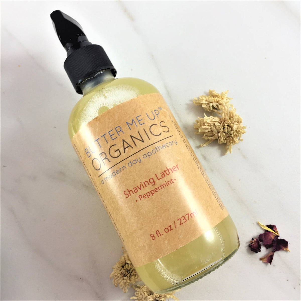 Natural Shaving Lather / Shaving Cream / Organic Shaving — Butter Me Up ...