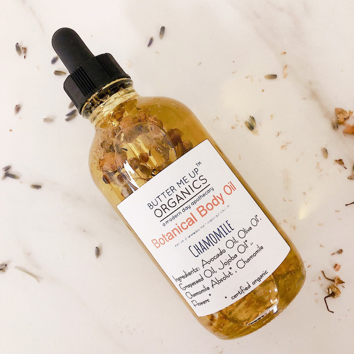 Botanical Body Oil -BOTANICAL COLLECTION - Organic Body Lotion Moistur ...