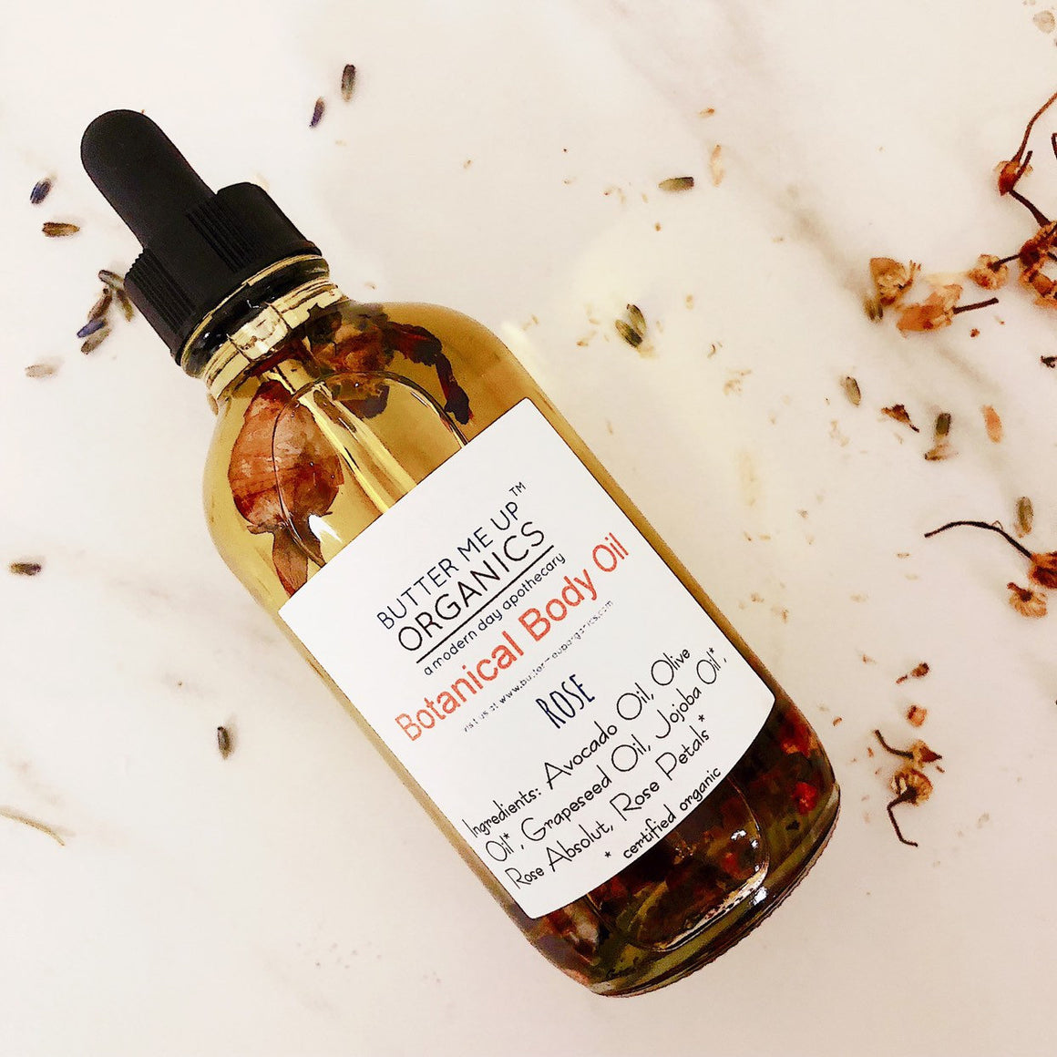 Botanical Body Oil -BOTANICAL COLLECTION - Organic Body Lotion Moistur ...