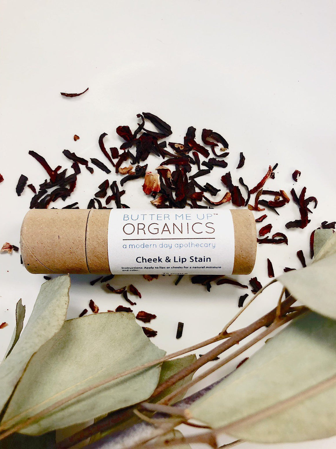 Organic Natural Cheek And Lip Stain / Lip Color / Organic Tinted Lip B ...