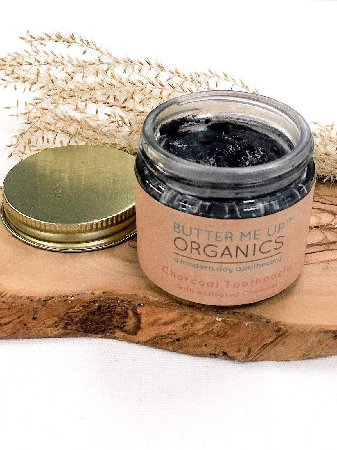 Organic Activated Charcoal Toothpaste / Whitening Toothpaste / Organic ...