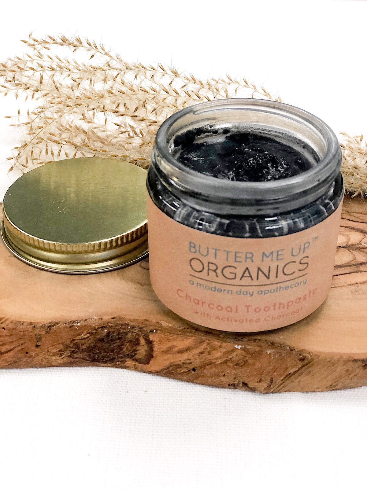Organic Activated Charcoal Toothpaste / Whitening Toothpaste / Organic ...