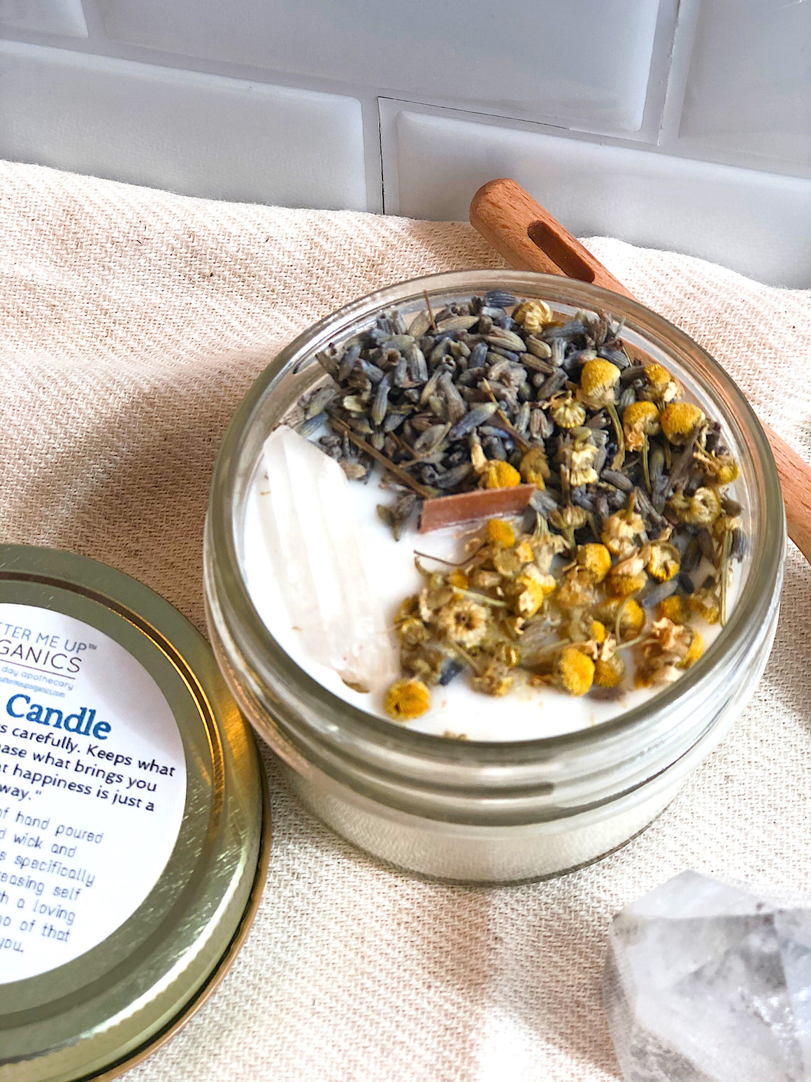 Peace Candle / Serenity Candle / Intention Candle / Ritual Candle / Cr ...